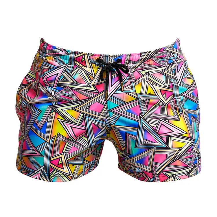 Funky Men Shorty Shorts-prism Break – optcool